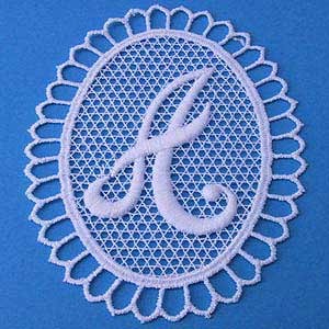 Medallón inicial - Grande - La Merceria